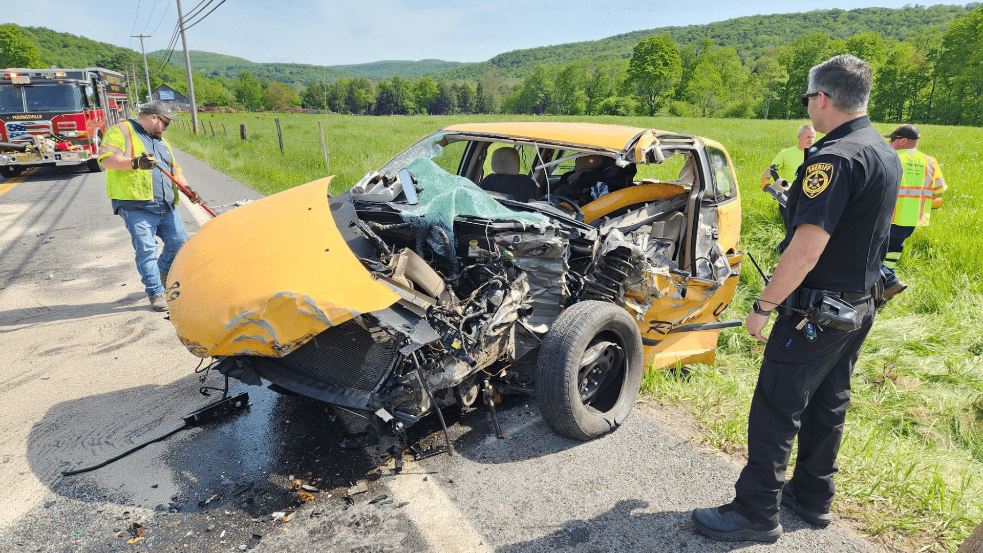 Double School Bus Crash in Jeffersonville - Radio Catskill